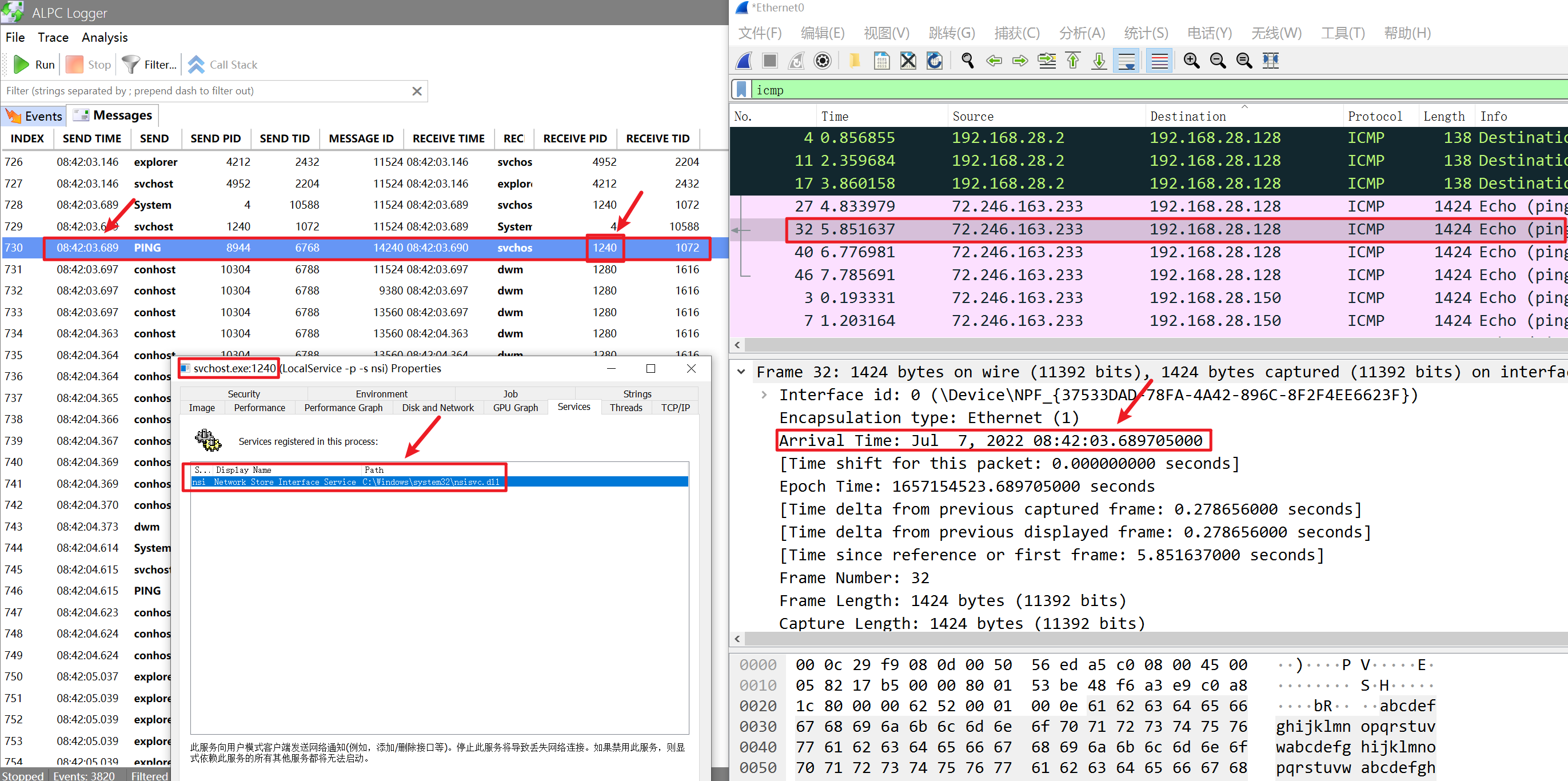 如何找到发送异常ICMP流量的进程？-安全KER - 安全资讯平台