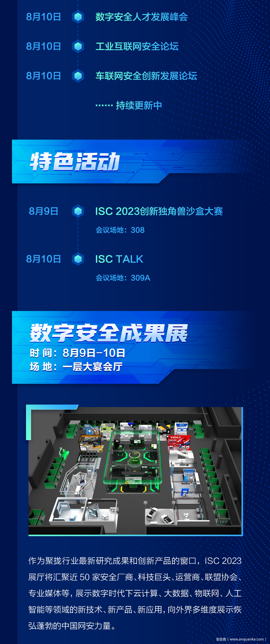 抢先看！一图尽览ISC 2023八大板块-安全KER - 安全资讯平台